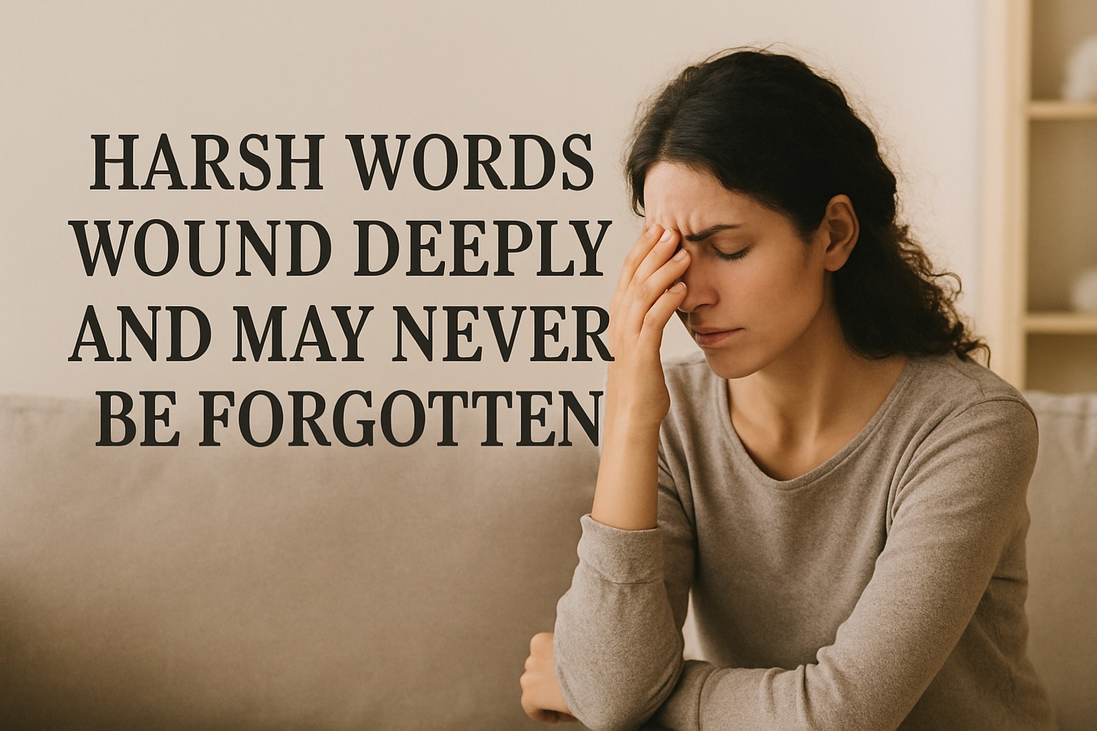 Harsh Words Wound Deeply and May Never Be Forgotten - Pastor Amankwah